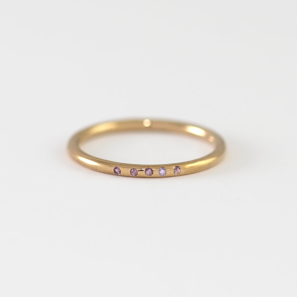 Isabella Amethyst Ring at Minette