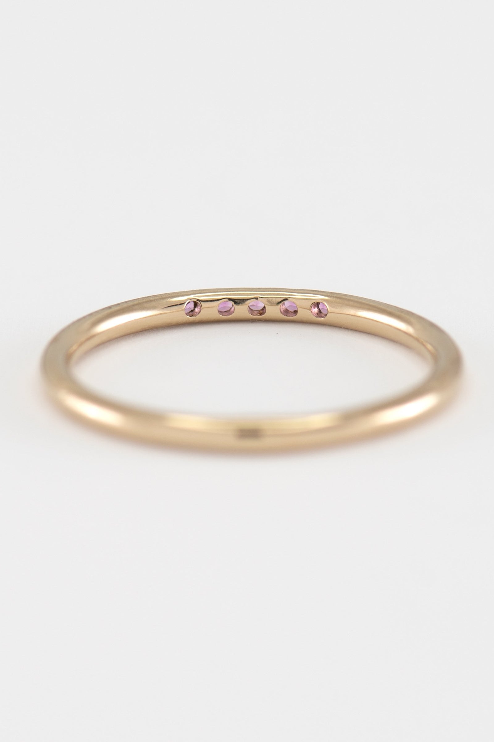 Ariana Pink Sapphire Ring at Minette